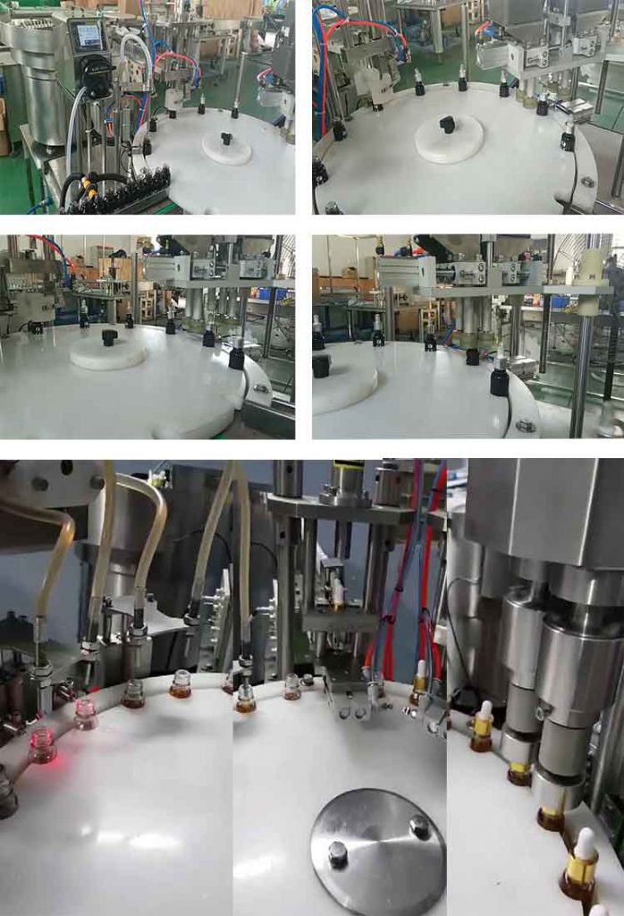 Automatic Dropper Bottle Filling And Capping Machine ...
